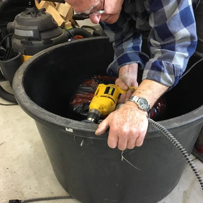 Building an Efficient Winter Water Tank