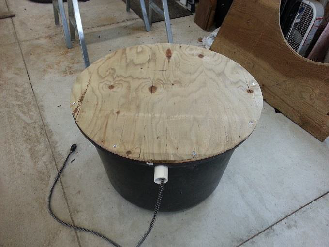 Building an Efficient Winter Water Tank